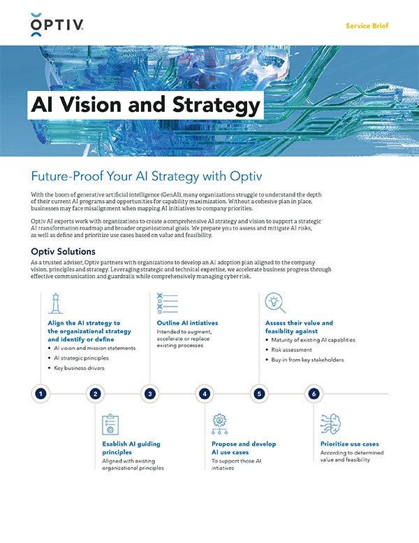 AI Vision and Strategy | Optiv